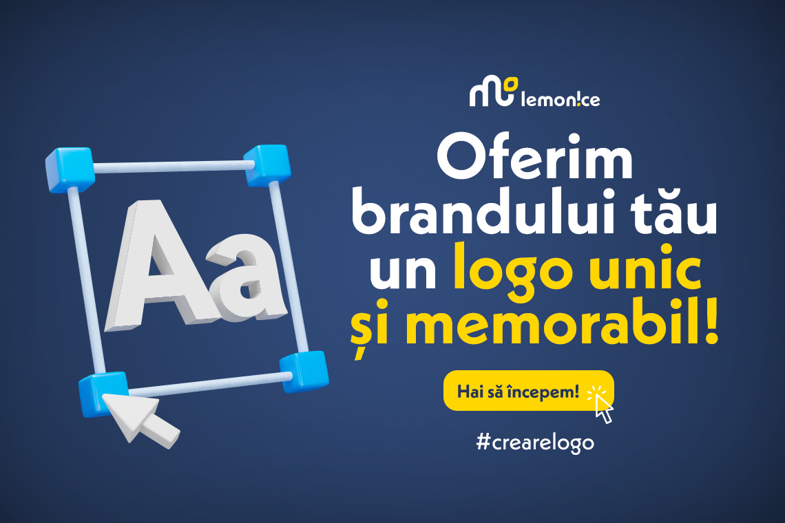 Creare Logo » Sigla Unica pentru Firma Ta | Lemon Ice Agency